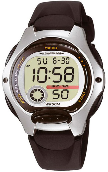 Наручные часы электронные женские Casio Collection LW-200-1A