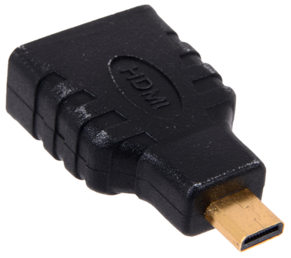 Переходник Gembird HDMI - Micro HDMI Black (A-HDMI-FD)