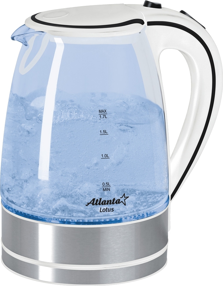 Чайник электрический Atlanta ATH-691 1.7 л White