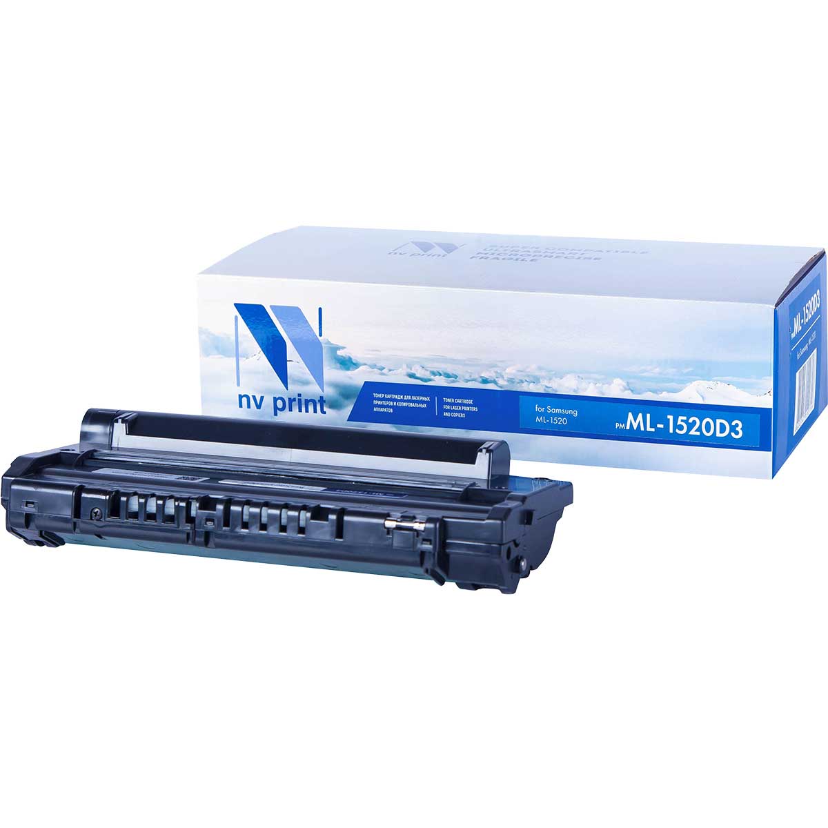 Картридж для лазерного принтера NV Print ML-1520D3, Black