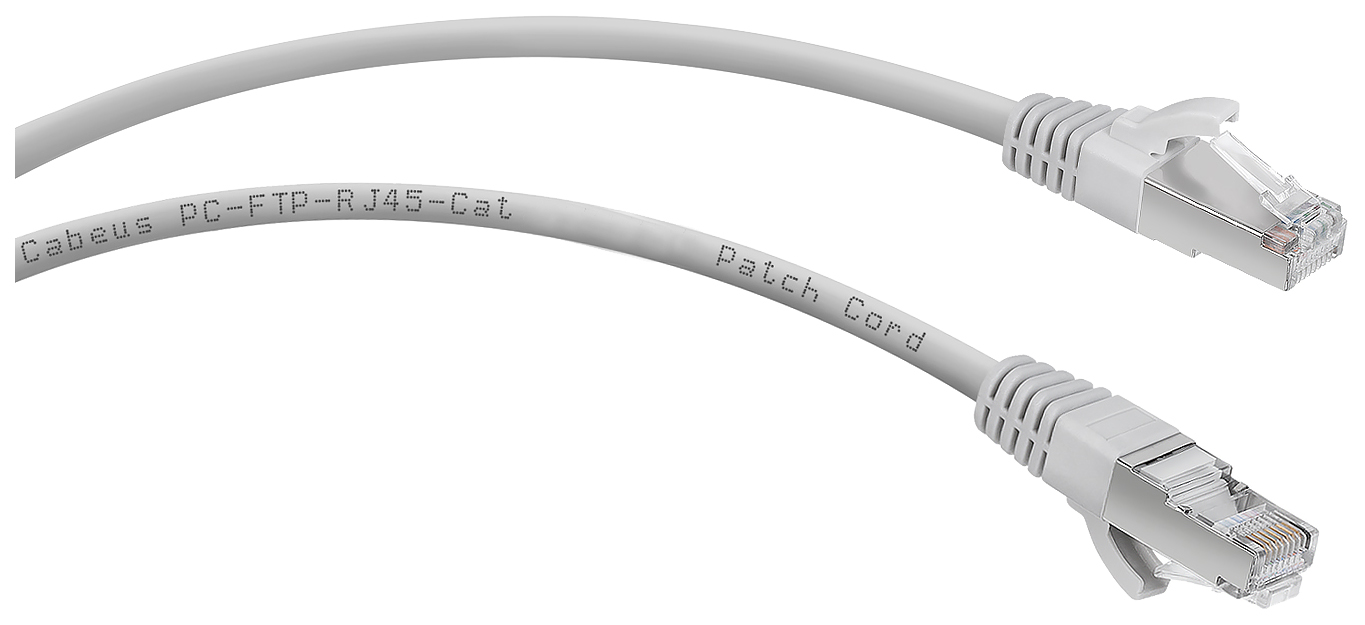 Кабель NoBrand RJ45-RJ45, M-M 10м Grey