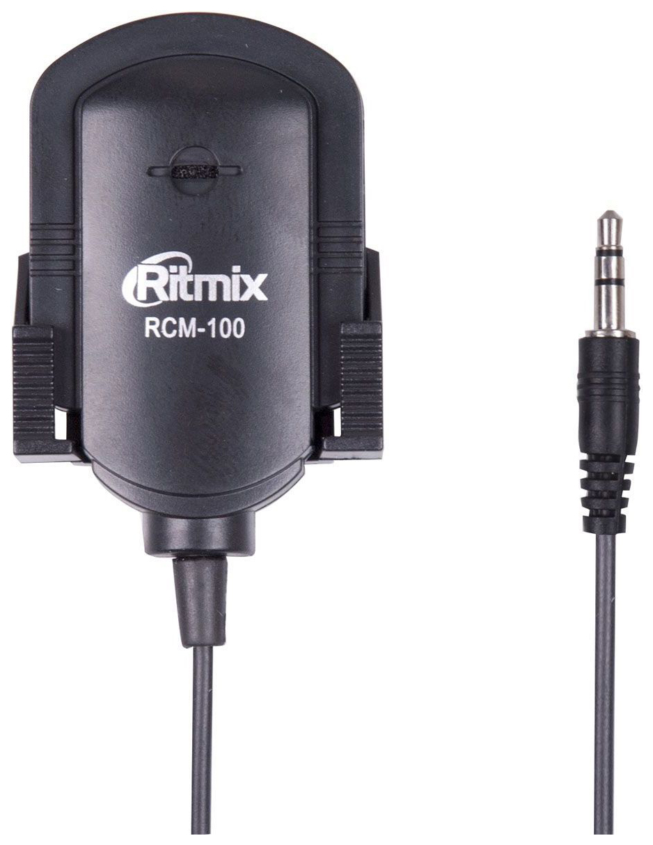 Микрофон Ritmix RCM-100 Black