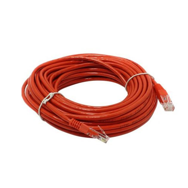 Кабель Aopen RJ45-RJ45, M-M 20м Red (ANP511-20M)