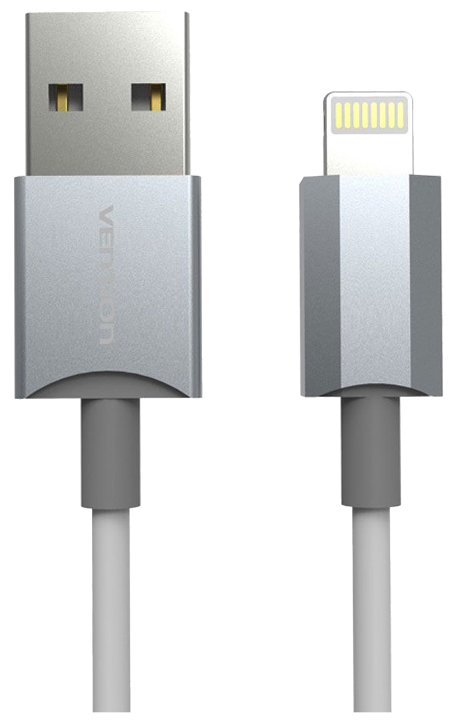 Кабель Vention VAI-C02-W100 USB 2,0 AM/Lightning 8M С