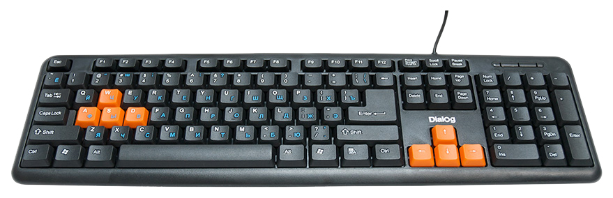 Проводная клавиатура Dialog KS-020BO Black