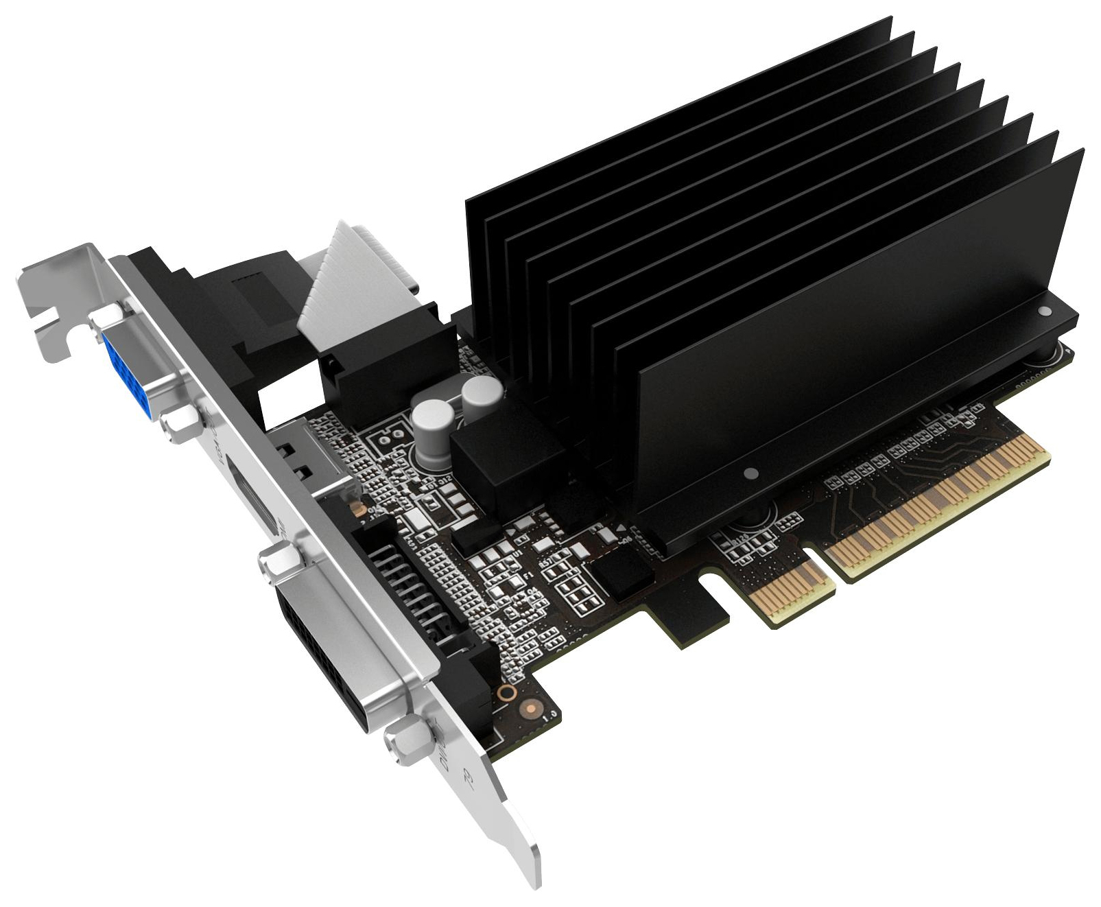 Видеокарта Palit NVIDIA GeForce GT 730 Silent LP (NEAT7300HD46-2080H)