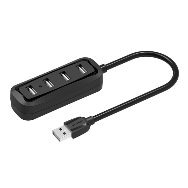 Адаптер Vention USB 2.0 1м Black (VAS-J43-B100)