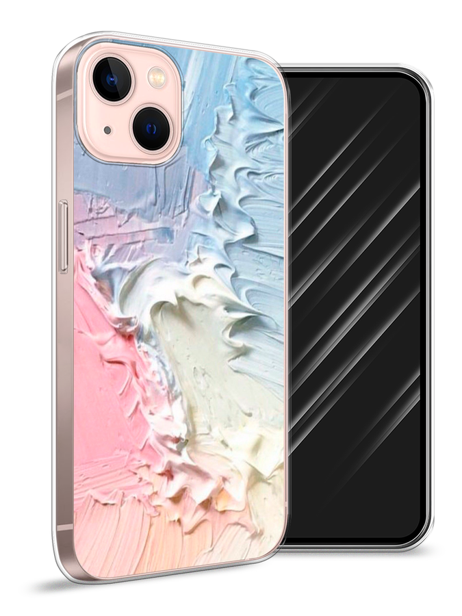 Чехол Awog на Apple iPhone 13 / Айфон 13 "Фруктовое мороженное"