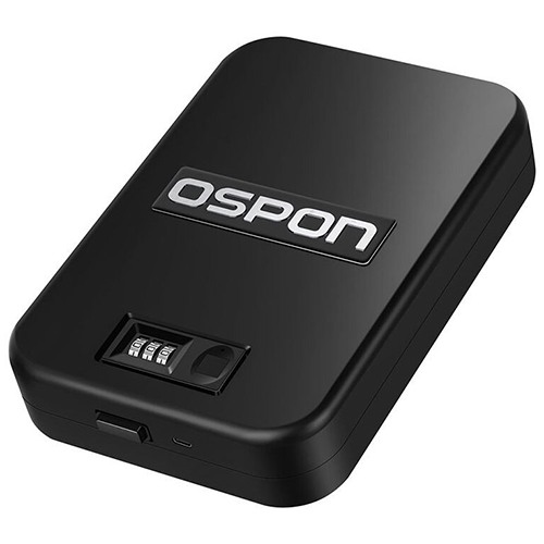 Автомобильный биометрический сейф Ospon 300FC для денег и оружия