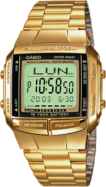 Наручные часы электронные мужские Casio Illuminator Collection DB-360GN-9A