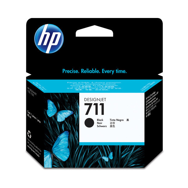Картридж для струйного принтера HP 711 (CZ129A) черный, оригинал