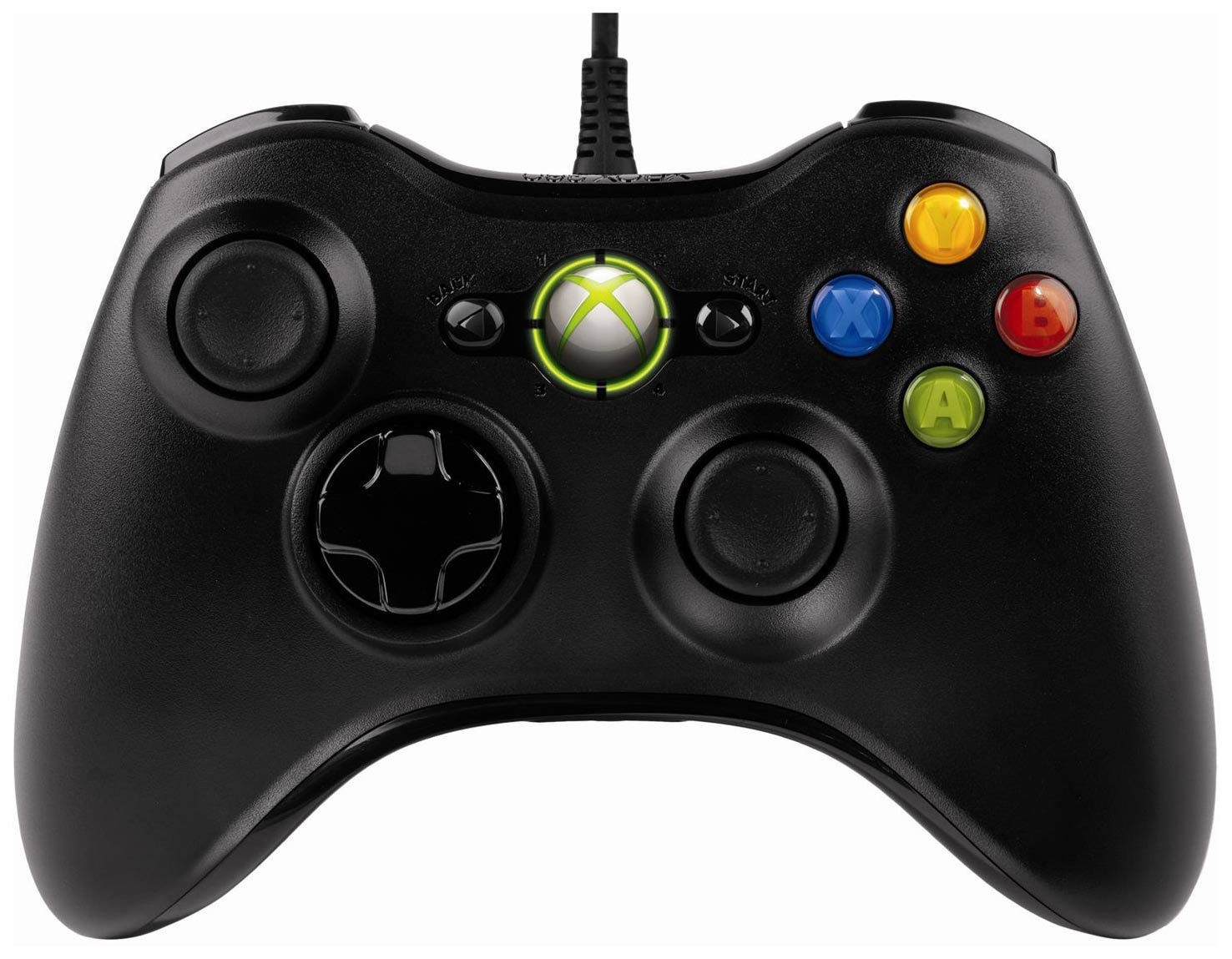 Геймпад Microsoft для Xbox 360/PC Black (52A-00005)