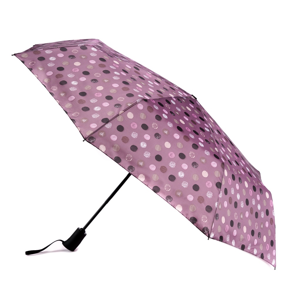 Зонт женский Henry Backer Q25822 белый/розовый/серый