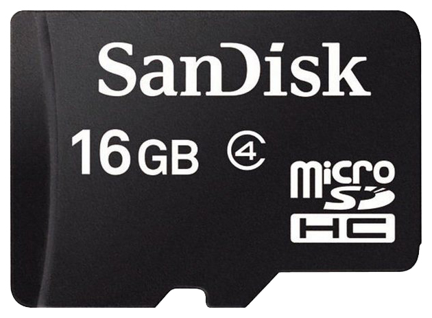 Карта памяти SanDisk Micro SDHC Mobile SDSDQM-016G-B35 16GB