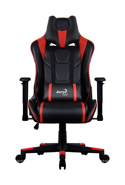Игровое кресло AeroCool AC220 AIR, оранжевый/черный