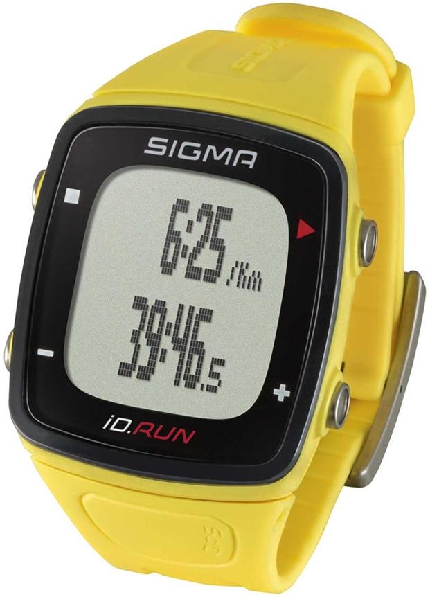 Пульсометр Sigma iD.RUN yellow 24810 желтый без нагрудного датчика