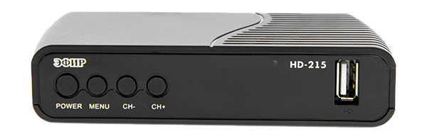 DVB-T2 приставка Сигнал Эфир HD-215 Black