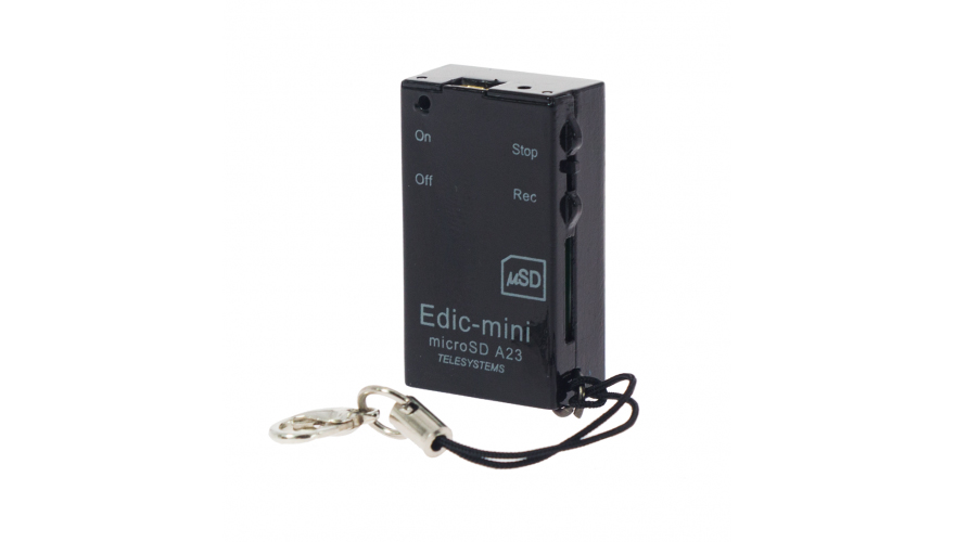 Цифровой диктофон Edic-mini Tiny+ B74 4 Гб Black