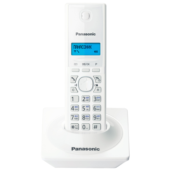DECT телефон Panasonic KX-TG1711RUW белый