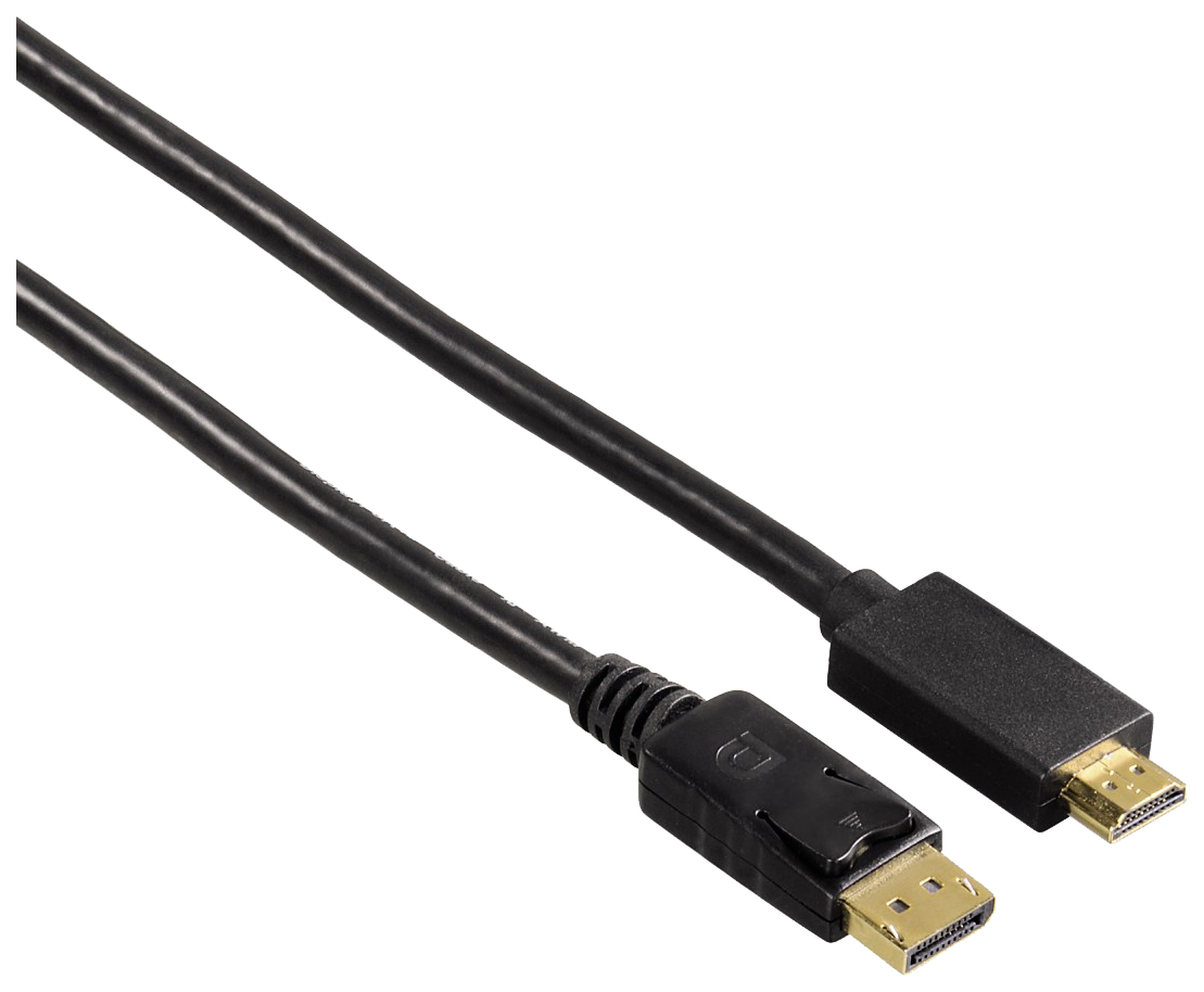 Кабель Hama DisplayPort-HDMI, M-M 1,8м Black (H-54594)