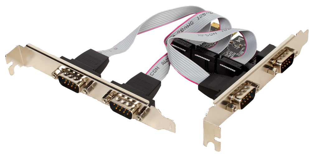 PCI-e контроллер COM ORIENT XWT-PE4SV1, PCI-E to COM 4-port