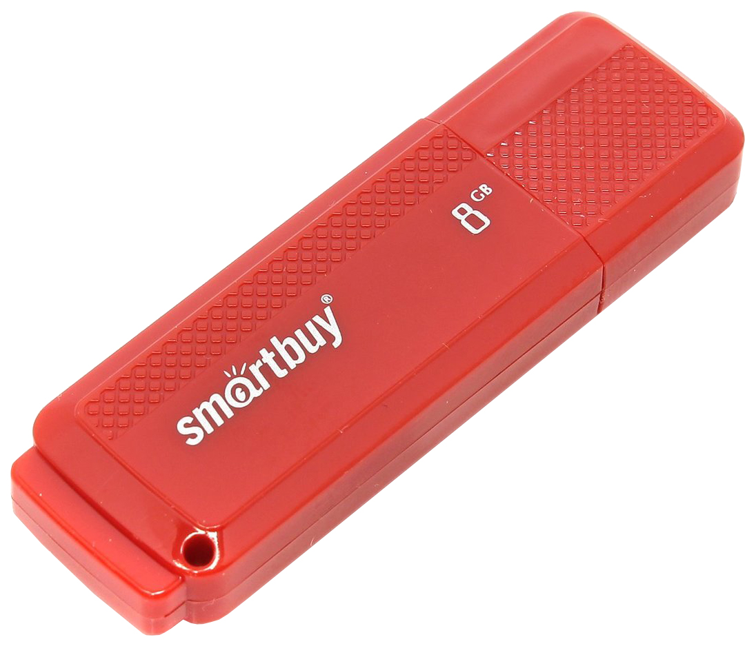 Флешка SmartBuy Dock 8ГБ Red (SB8GBDK-R)