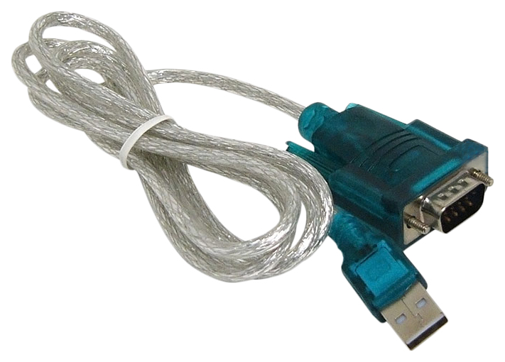 Кабель VCOM USB A-RS232, M-M 1,2м Silver (VUS7050)