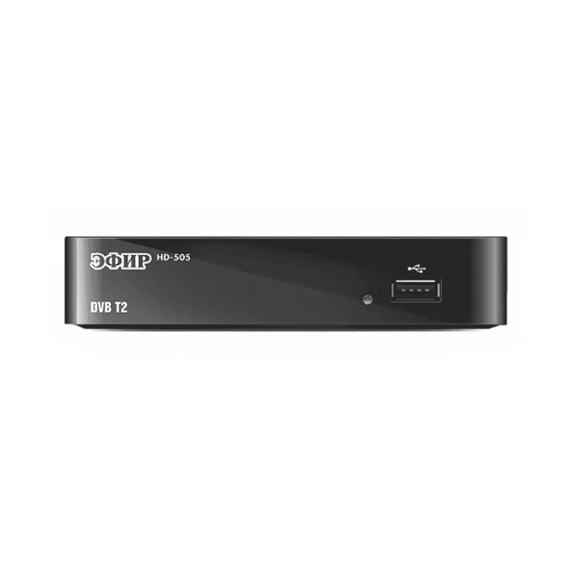 DVB-T2 приставка Эфир HD-505 Black