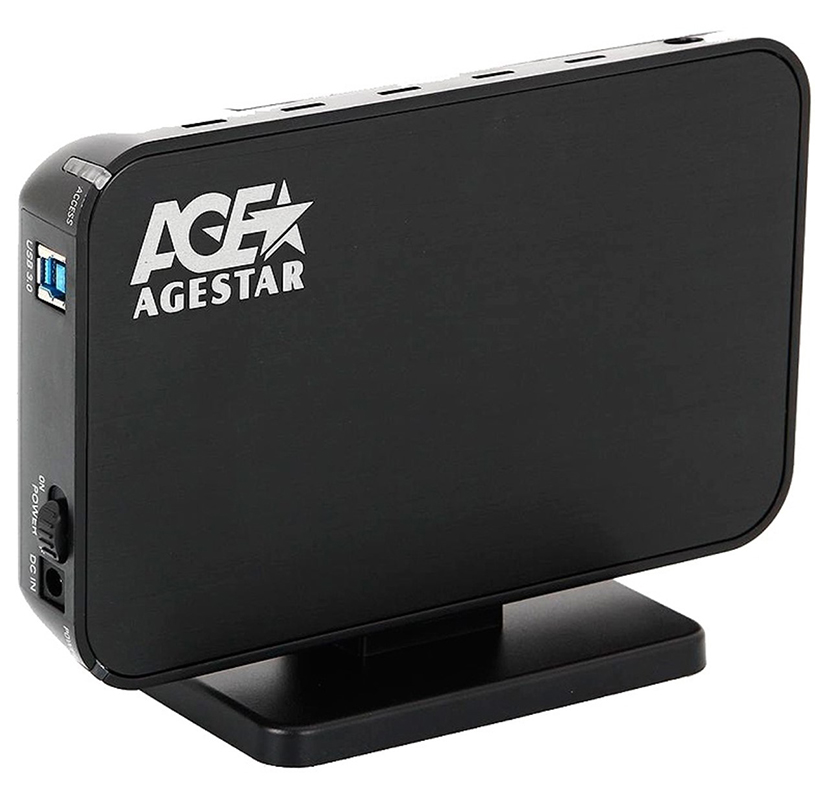 Внешний карман (контейнер) для HDD AgeStar 3UB3A8-6G Black