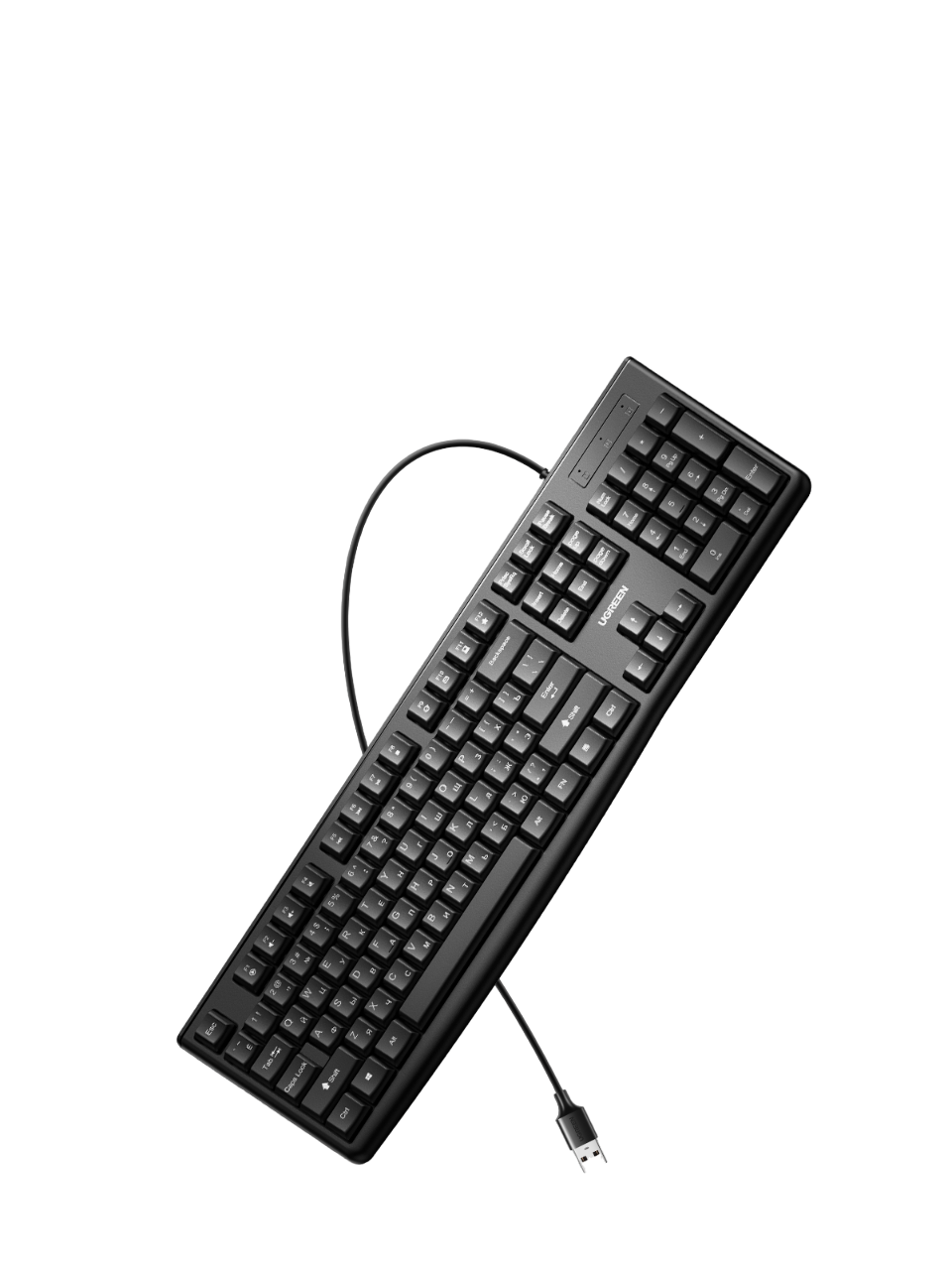 Проводная клавиатура uGreen KU003 Black