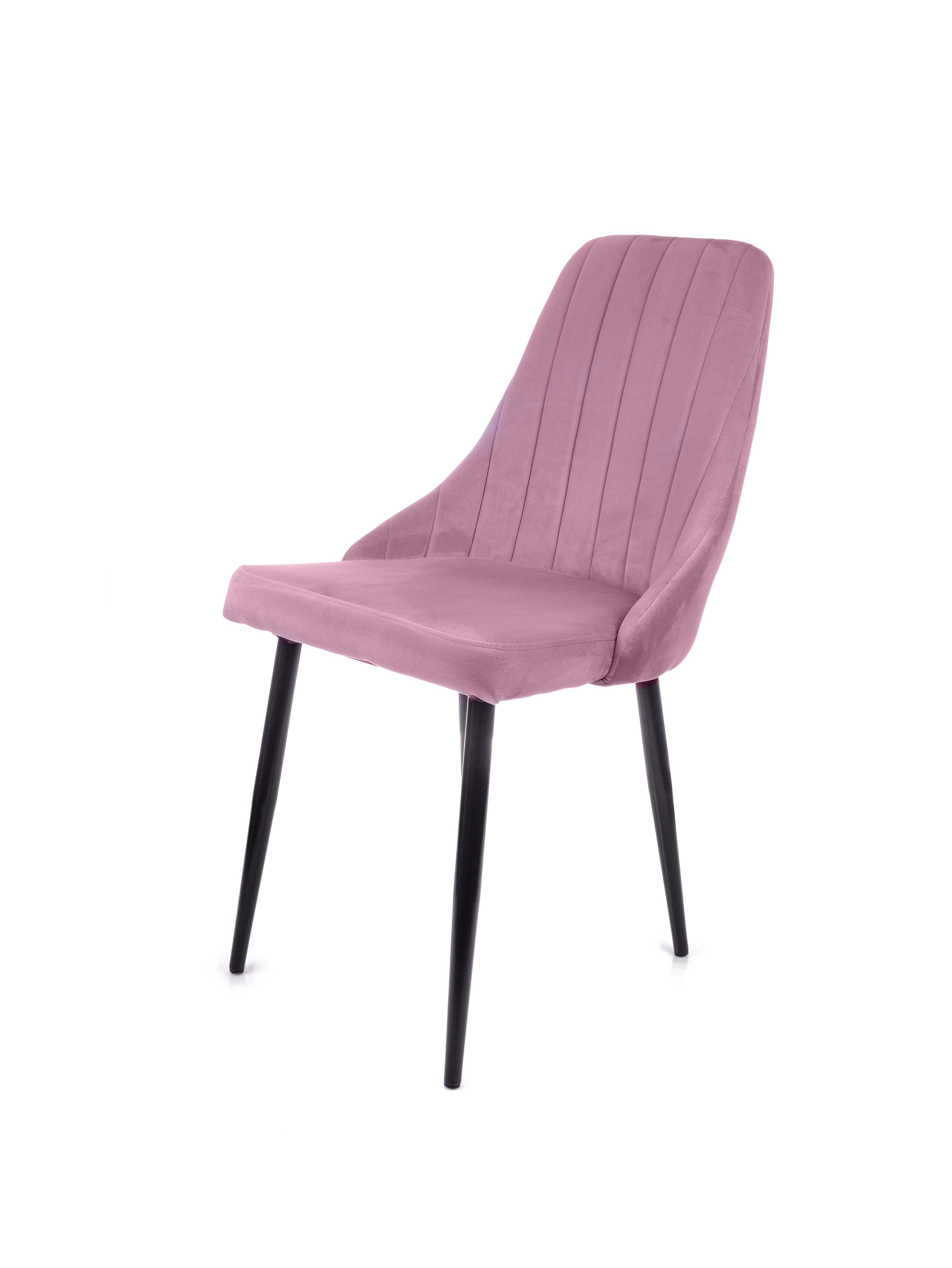 Комплект стульев Рим, 23070798 пудровый/чёрный (2 шт)