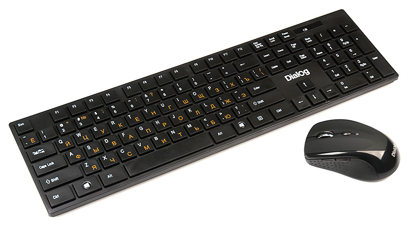 Комплект клавиатура и мышь Dialog KMROP-4030U Черный