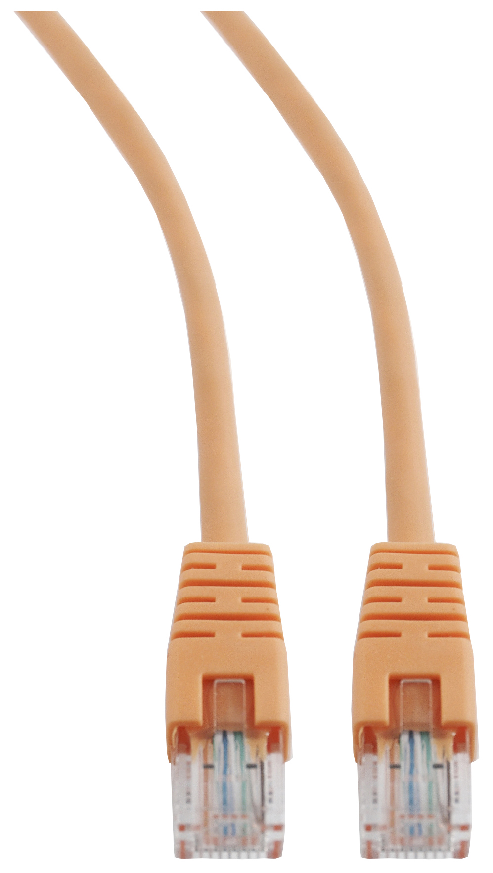 Кабель Cablexpert RJ45-RJ45, M-M 0,25м Orange (PP12-0.25M/O)