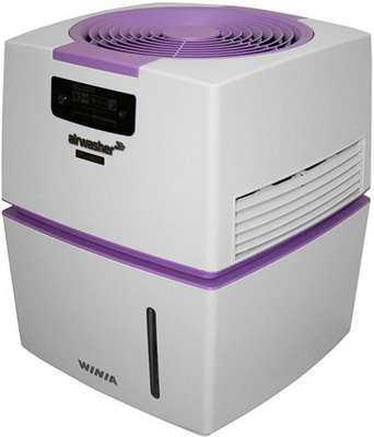Мойка воздуха WINIA AWM-40 белая, фиолетовая