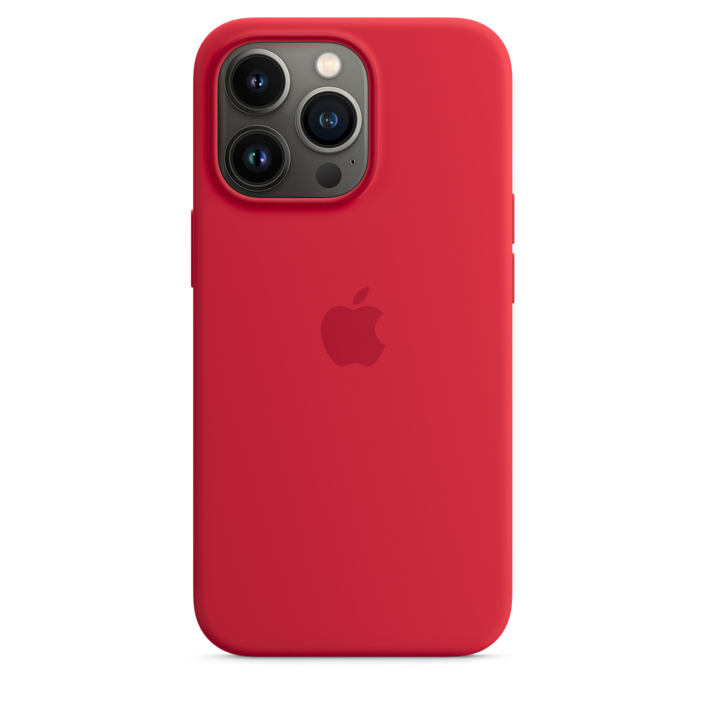 Чехол Apple для iPhone 13 Pro Silicone Case MagSafe (PRODUCT)RED (MM2L3ZE/A)