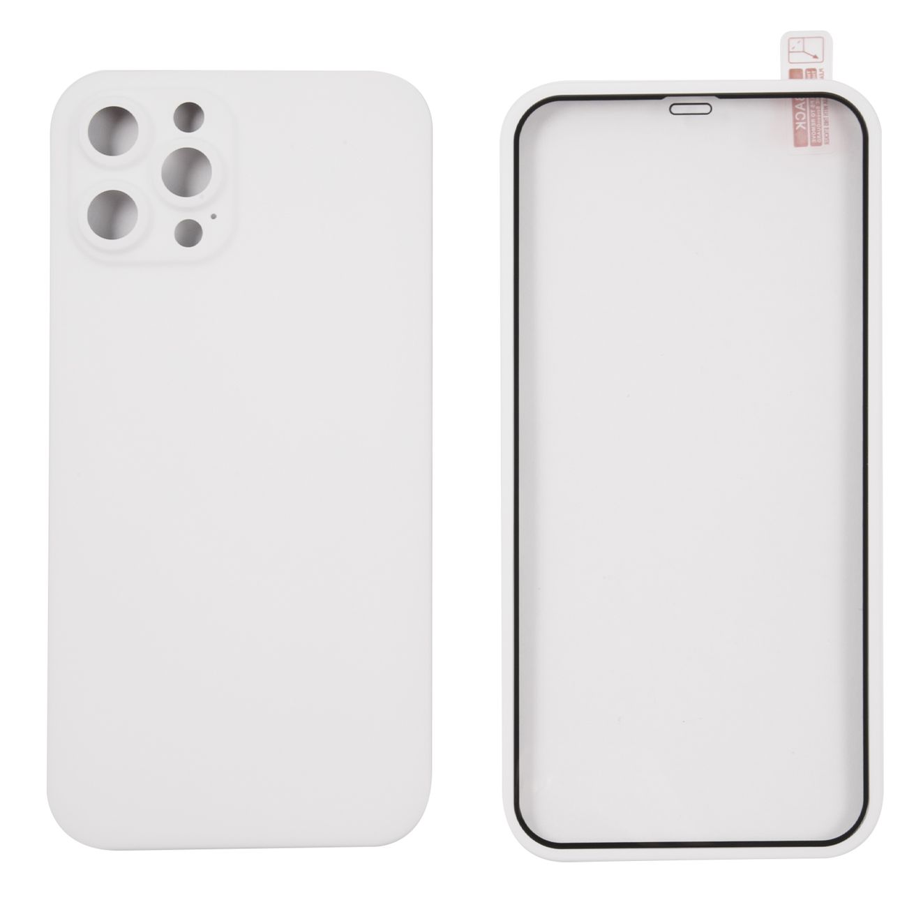 Защитное стекло Red Line 360 Full Body iPhone 12 Pro Max белый (УТ000026509)