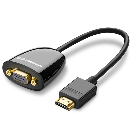 Адаптер uGreen HDMI - VGA, 0.25м черный (40253_)