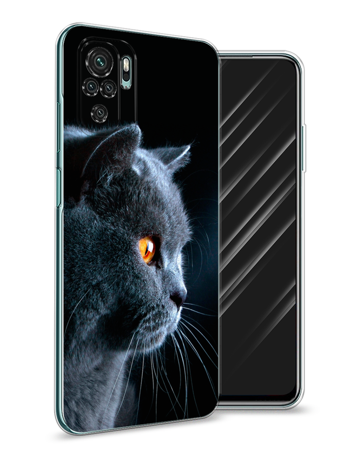 Чехол Awog  на Xiaomi Redmi Note 10 "Благородный кот британец"