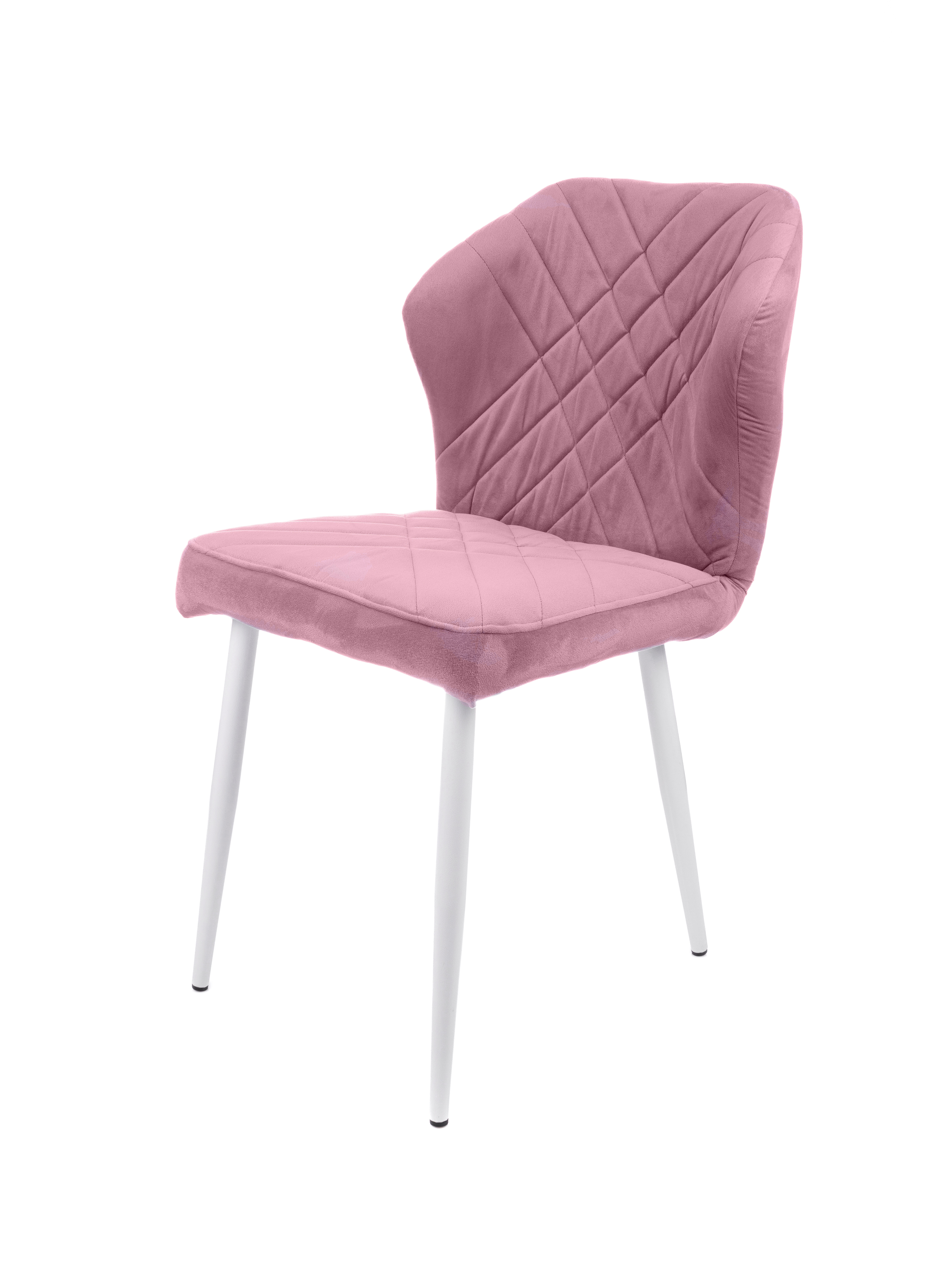 Комплект стульев Нео, 23070806 пудровый/белый  (2 шт)