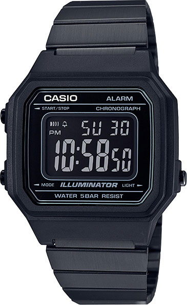 Наручные часы электронные мужские Casio Illuminator Collection B650WB-1B