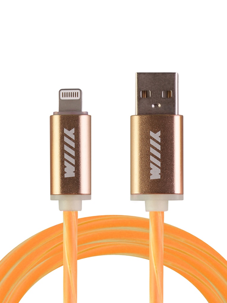 Кабель WIIIX (CBL710-U8-10OG) Lightning 1м Orange