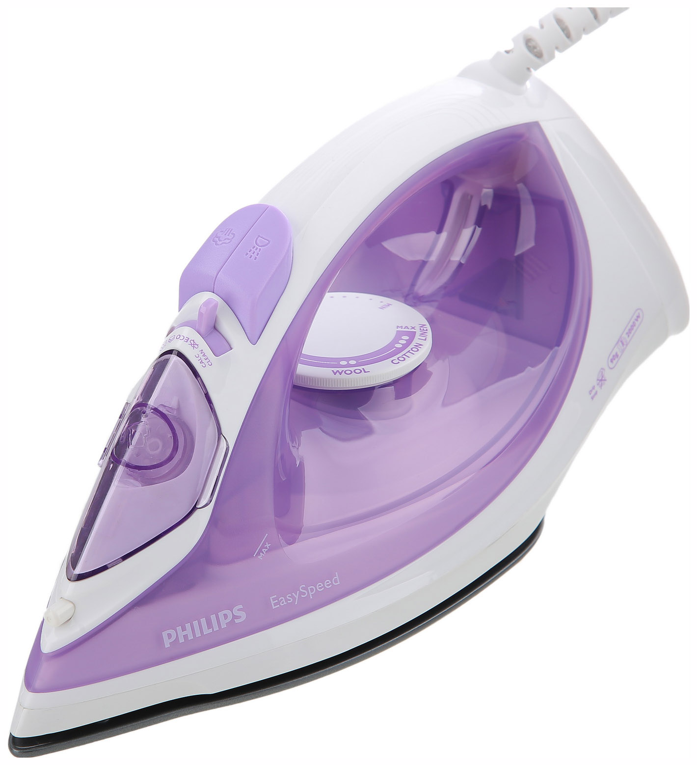 Утюг Philips Easy Speed GC1026/30 White/Purple