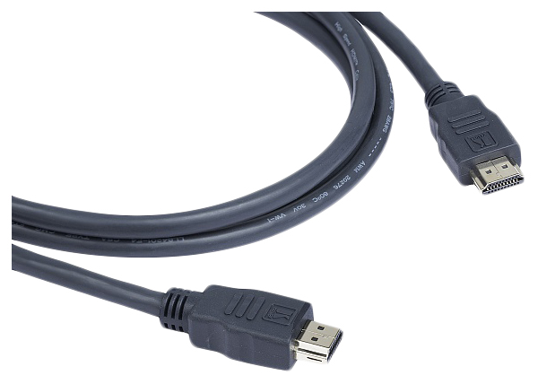 Кабель Kramer HDMI - HDMI 0,9м Black (C-HM/HM-3)