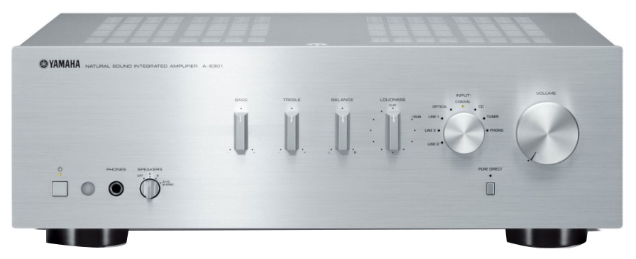 Интегральный усилитель Yamaha A-S301 Silver