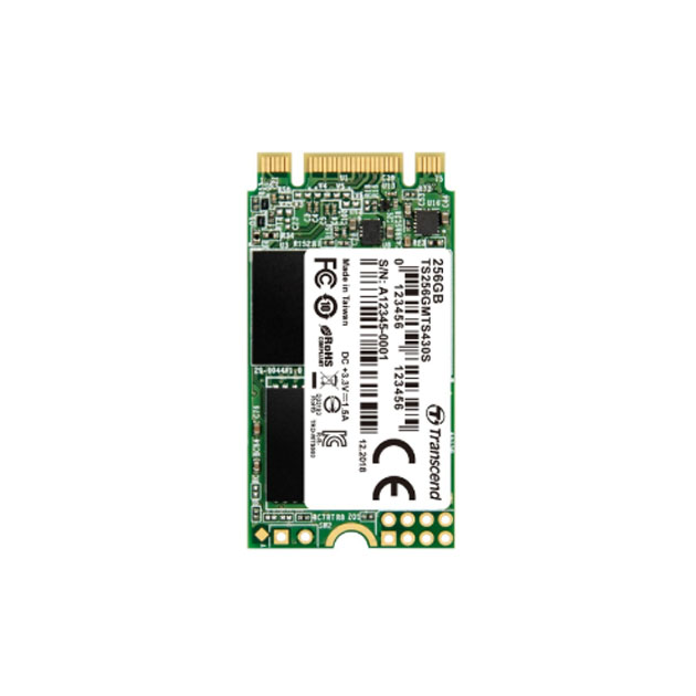 SSD накопитель Transcend MTS430 M.2 2242 256 ГБ (TS256GMTS430S)