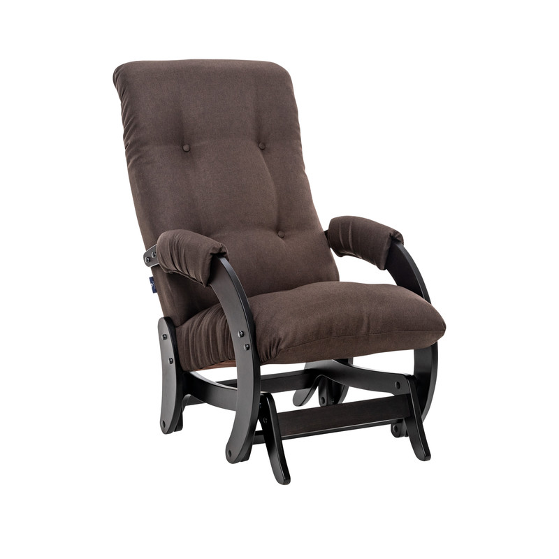 Кресло-качалка Модель 68 (Leset Футура), венге текстура, ткань Malmo 28