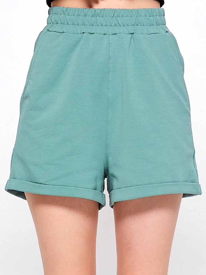Cпортивные шорты женские Jonquil 207Ш11 зеленые L