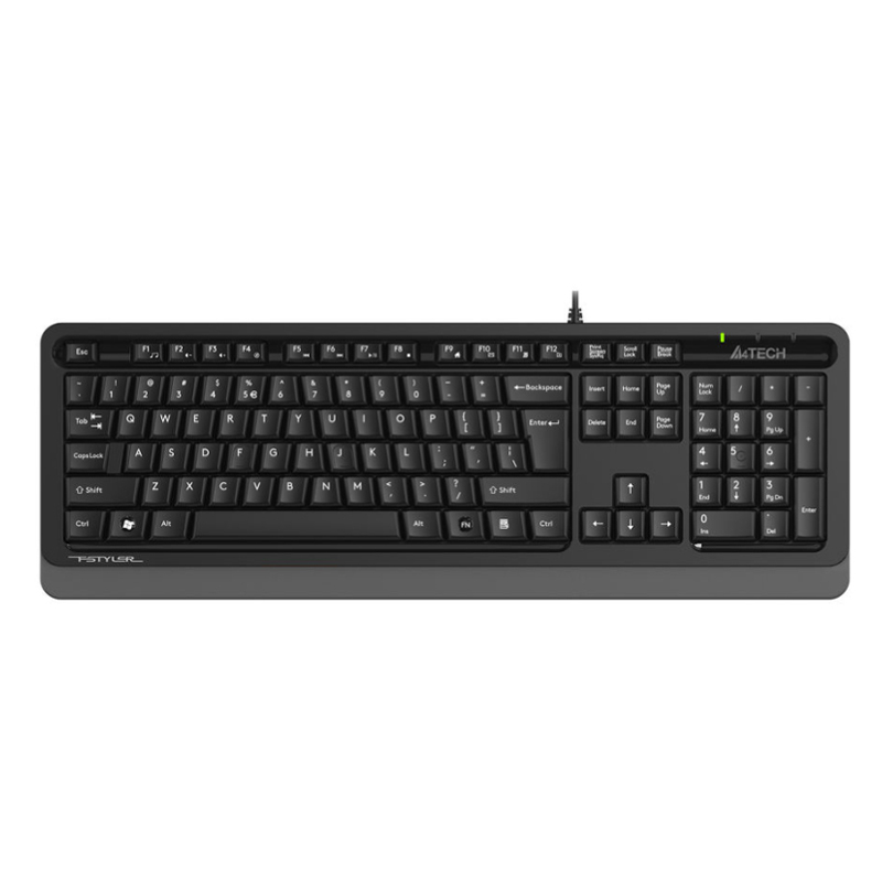 Проводная клавиатура A4Tech FSTyler FKS10 Black/Gray