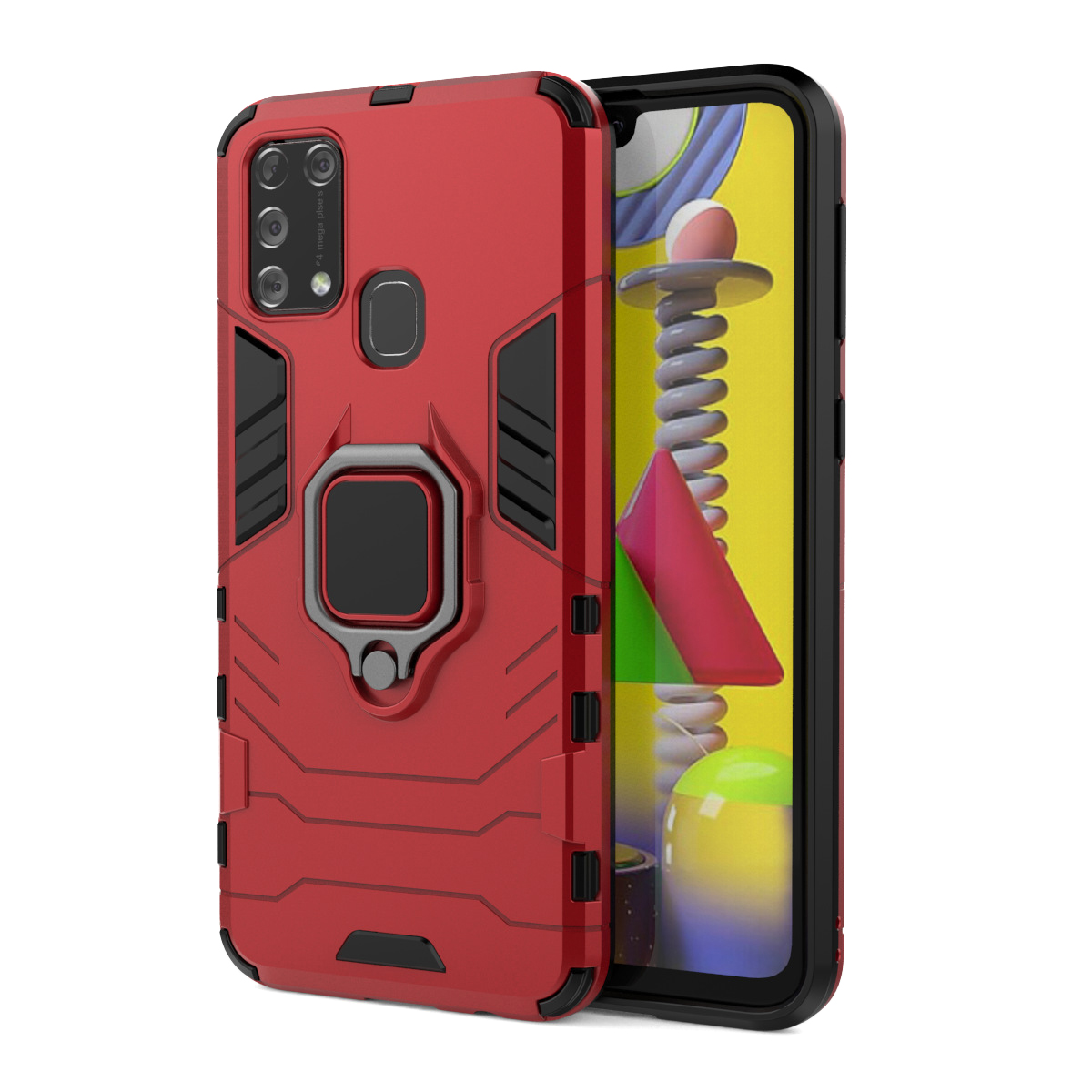 Чехол MyPads для Samsung Galaxy M31 SM-M315 (2020) Red (147022)