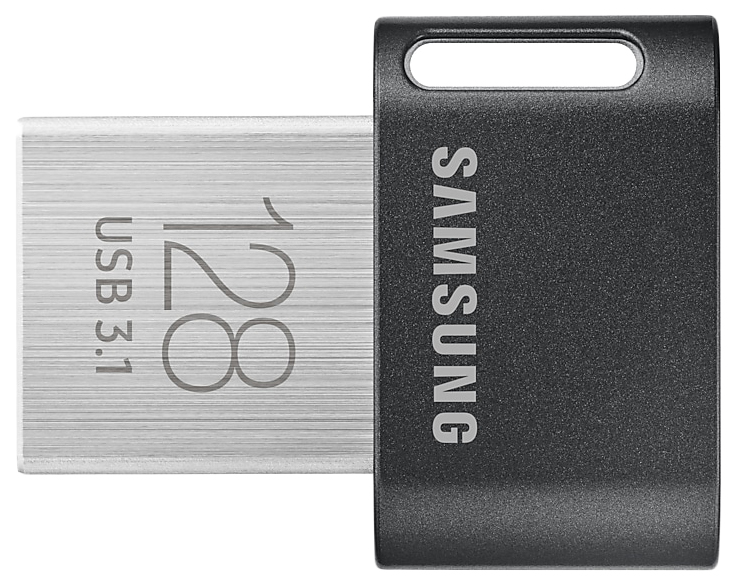 Флешка Samsung FIT Plus 128ГБ Grey (MUF-128AB/APC)